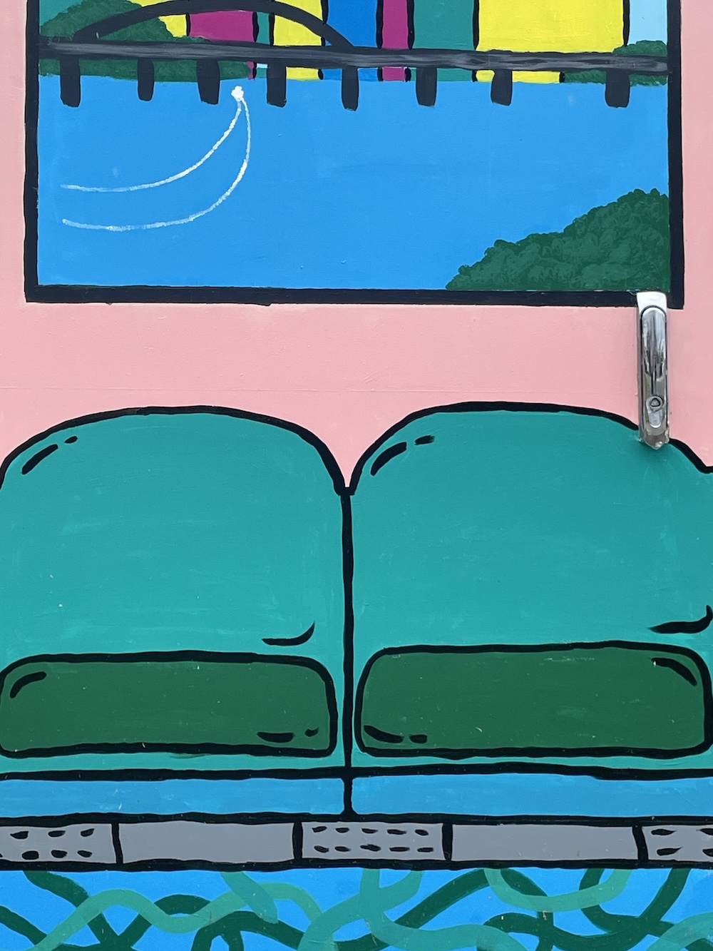 The view from my window by Zoe Corkill - Wooloowin | Artforce Brisbane